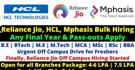 Reliance Jio Official Off Campus Drive 2022 As Frontend Software Engineer Role Any Graduate