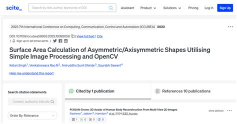 Surface Area Calculation Of Asymmetricaxisymmetric Shapes Utilising