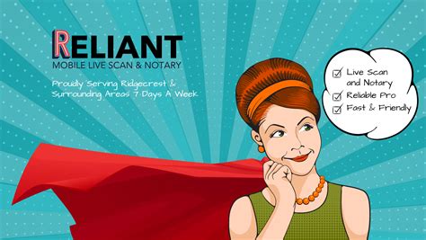 About Reliant Mobile Live Scan And Notary