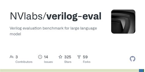 Github Nvlabs Verilog Eval Verilog Evaluation Benchmark For Large Language Model