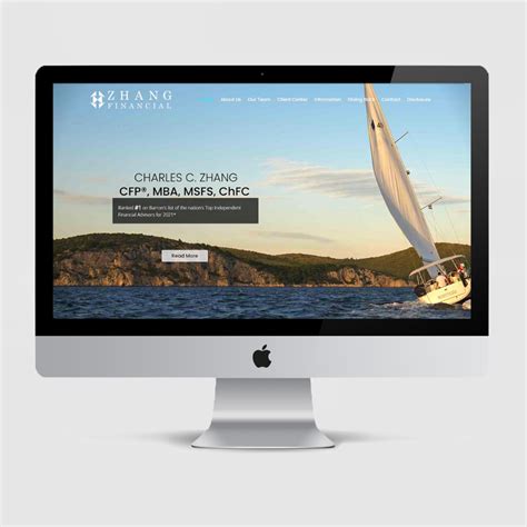 Zhang Financial Sitecreate