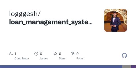 GitHub Logggesh Loan Management System Web