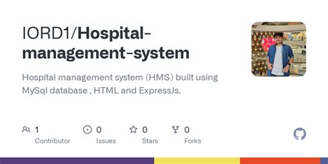 GitHub IORD1 Hospital Management System Hospital Management System