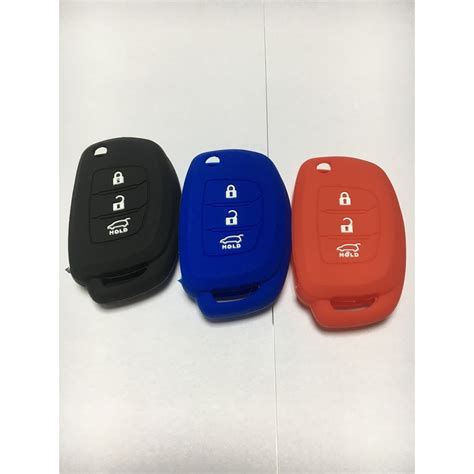 Capa De Chave Hyundai De Silicone Para Chave Linha Hb X E S IX Tucson Creta Santa Fe Elantra