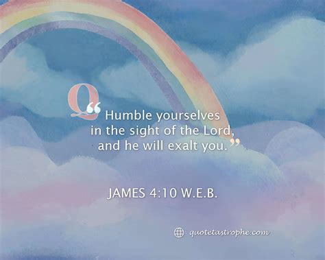 James 4 10 Bible Quotes Posters Quotetastrophe