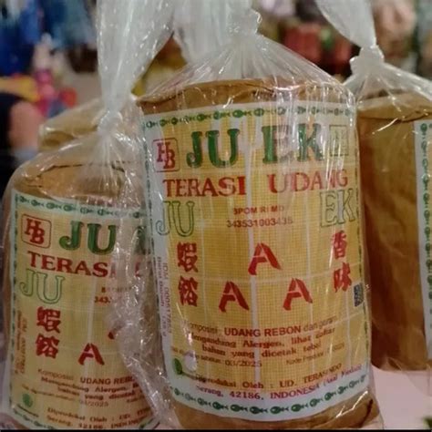 Jual Terasi Udang Asli No 1 Terasi Ju Ek Juek Cap AAA Kota