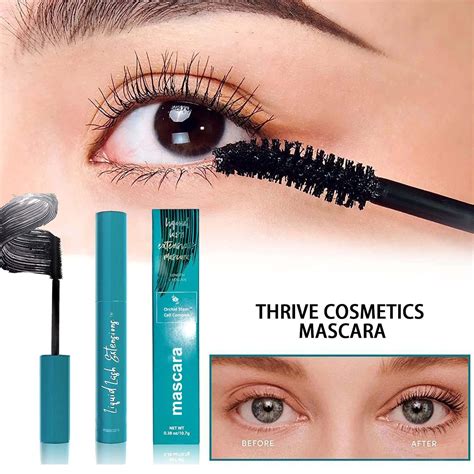 Thrive Rímel líquido para extensiones de pestañas Brynn Ultra
