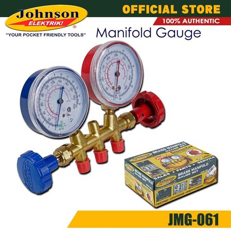 Johnson Elektrik Jmg 061 Brass Manifold Gauge Set Johnson Elektrik