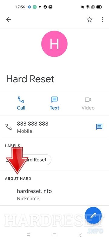 How To Add Nickname To Contact In Google Contacts HardReset Info