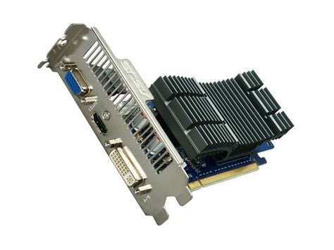 ASUS GeForce 210 DirectX 10.1 EN210 SILENT/DI/512MD2(LP) 512MB 64-Bit ...