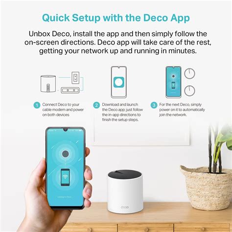 Tp Link Deco Ax Wifi Mesh System Covers Up To Sq Ft Replaces Wireless Router And
