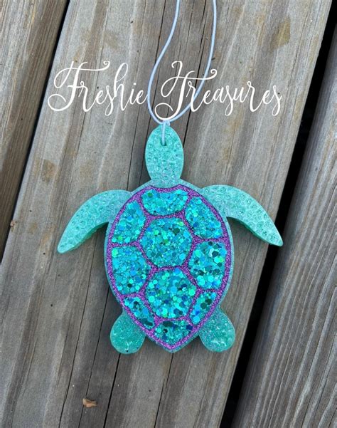 Sea Turtle Car Freshie Car Scents Summer Etsy