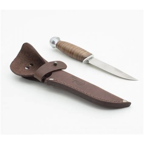 Husă Cusută Pentru Cuțit Mic Tip Plic Maro Vanatorul Si Pescarul