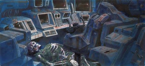 Douglas Chaffee Was A Sci Fi Artist Since 1967 Although These Space Skeletons Come From His