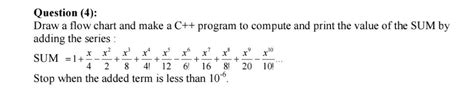 Solved Question Draw A Flow Chart And Make A C Chegg