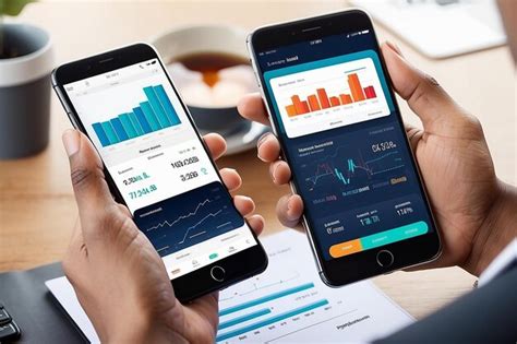 Premium Photo People Making Financial Transactions Via Mobile App