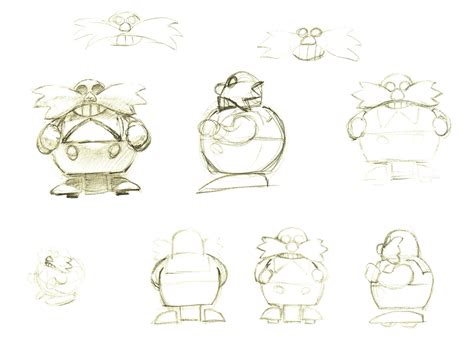 Eggman Toy From The ‘sonic Cd Section Of The Sonic The Hedgeblog