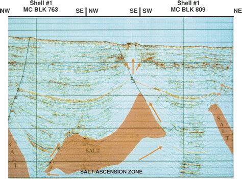 46 A Seismic Line Showing A Cross Strata Migration Pathway To A Download Scientific Diagram
