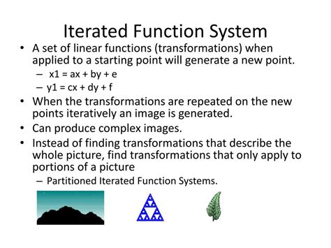 Ppt Fractal Image Compression Powerpoint Presentation Free Download Id 1721098