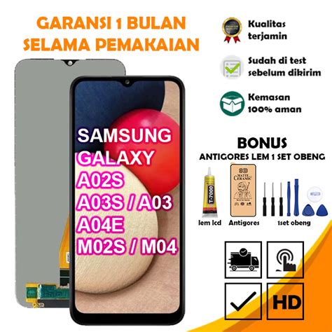 Jual Original Lcd Sam Sung A03sa02sa03a04em02sm04a037a025