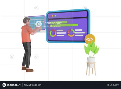 People Testing The Interface And Usability Of A Application 3d Illustration Free Download