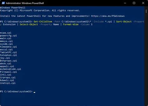 List Of Windows Control Panel Applets Cpl Files