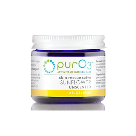 Puro3 Fully Ozonated Sunflower Oil 2 Oz Glass Jars Under Yours