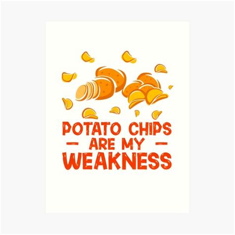 Lámina Artística Las Papas Fritas Son Mi Debilidad Papas Fritas De