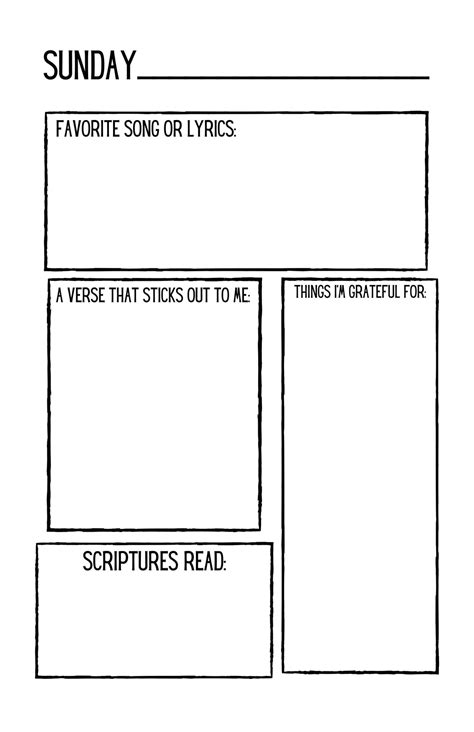 Church Journal For Upper Elementary And Youth Printable Etsy
