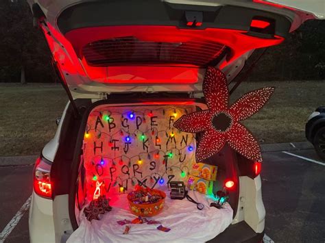 Stranger Things Trunk Or Treat Decoration Ideas