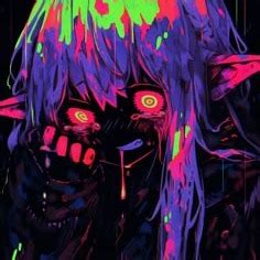 Trippy Anime Pfp By Fnbbillywilly