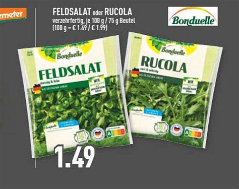 Feldsalat Oder Rucola Bonduelle Angebot Bei Marktkauf 1Prospekte De