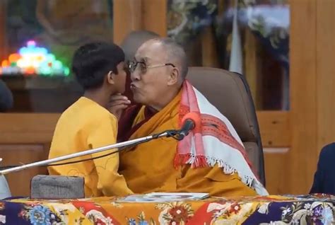 Flutter As Dalai Lama Caught In Lip Lock With Boy Ummid