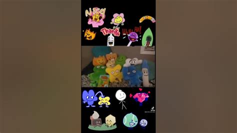 Bfdi Plushies Bfb Bfdi Tpot Jacknjellify Cloudy Cloudyplush Objectshow Love Youtube