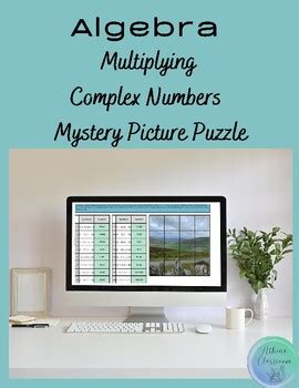 Multiplying Complex Numbers Mystery Picture Puzzle By Athena Classroom LLC