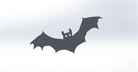 Stl File Chauve Souris 🎃 ・3d Printing Model To Download・cults