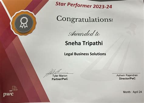 Sneha Tripathi On Linkedin I Am Delighted To Share That I Have