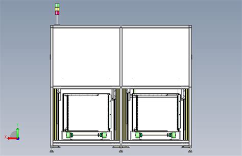 自动化设备 Pcb料框自动缓存机step模型图纸下载 懒石网