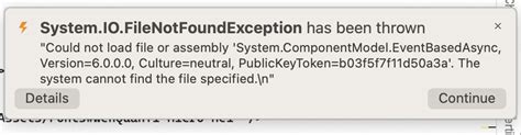 When Change Target To Net6 0 Macos App Fails To Load Assembly System