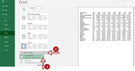 How To Set Margins In Excel SpreadCheaters How To Set Margins In Excel SpreadCheaters