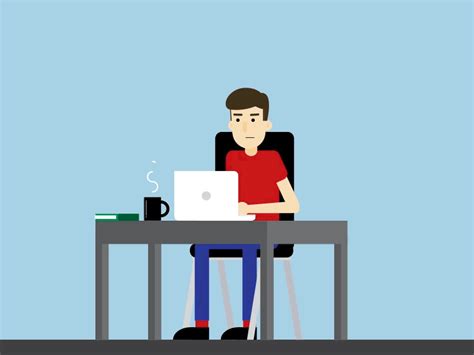 Workingjob Hunting Motion Design Animation Work Cartoons Animation