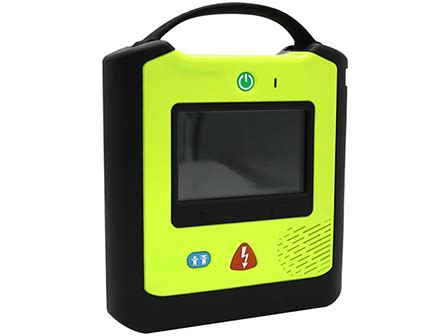 Hospital LCD Display Portable AED Semi Automatic External Defibrillator For First Aid Company