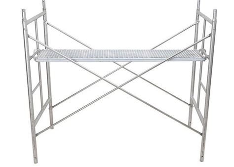 Galvanized Steel H Frame Scaffolding System Scaffolding Ladder Frame
