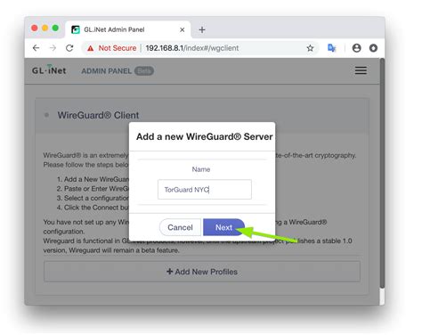 How To Setup WireGuard On A GLI OpenWRT Router Knowledgebase TorGuard