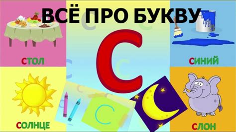 Алфавит Буква С как писать слова на С развивающеевидео