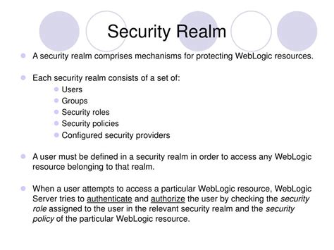 Ppt Understanding Weblogic Security Powerpoint Presentation Free