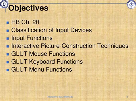Lecture Interactive Input Methods Ppt Download