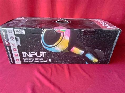 Jetson Input Extreme Terrain Stereo Hoverboard Sierra Auction Management Inc
