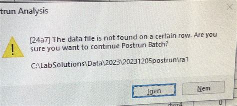 Shimadzu Labsolutions Post Run Error R Chromatography