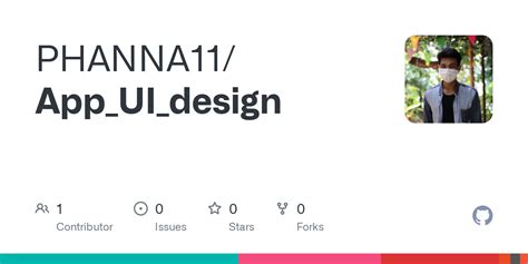 GitHub PHANNA App UI Design